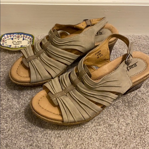 Earth | Shoes | Earth Jacinta Leather Sandals 65 | Poshmark